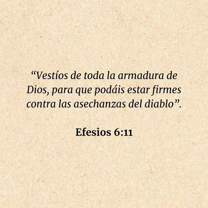 Vence al enemigo - Efesios 6:11