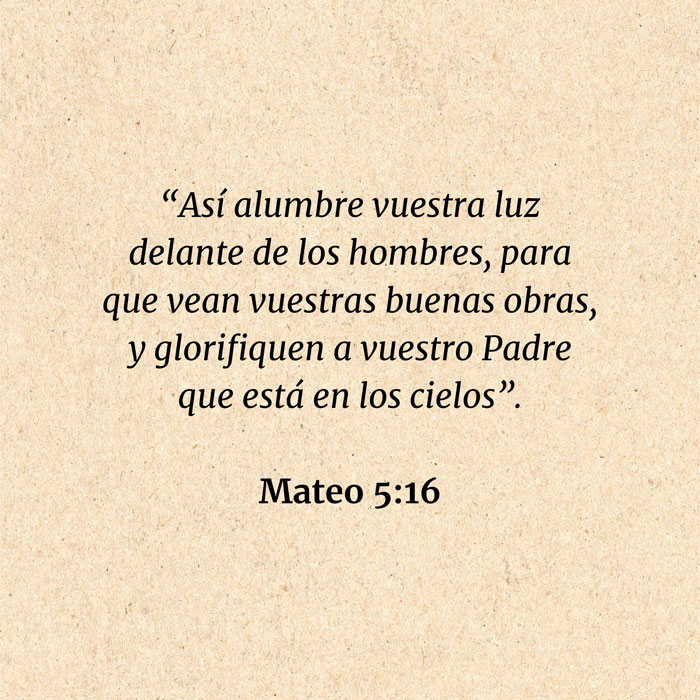 ¿Te das cuenta del luminoso potencial que posees? - Mateo 5:16